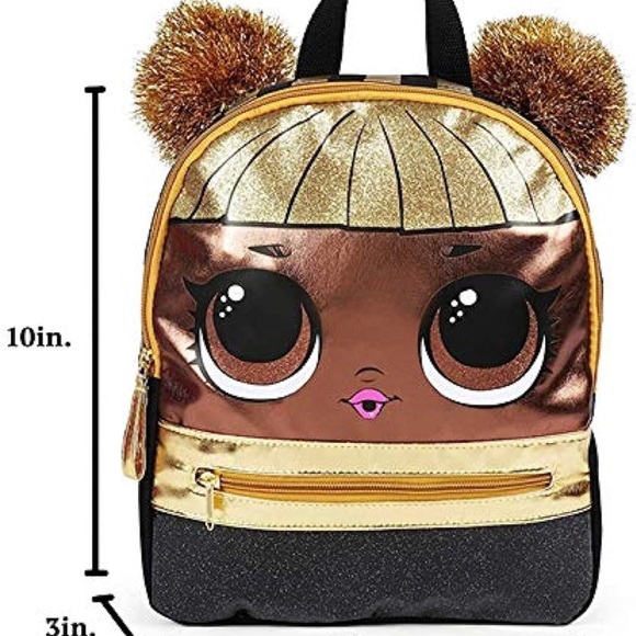 L.O.L. Surprise! | Accessories | Lol Surprise Gold Mini Backpack X8x3 ...